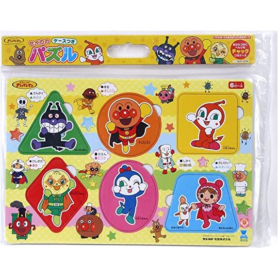 それいけ！アンパンマン ケースつきB4パズル ・ 6P （E柄） : バラエティショップe-na-e-na-Y - 通販 - Yahoo!ショッピング