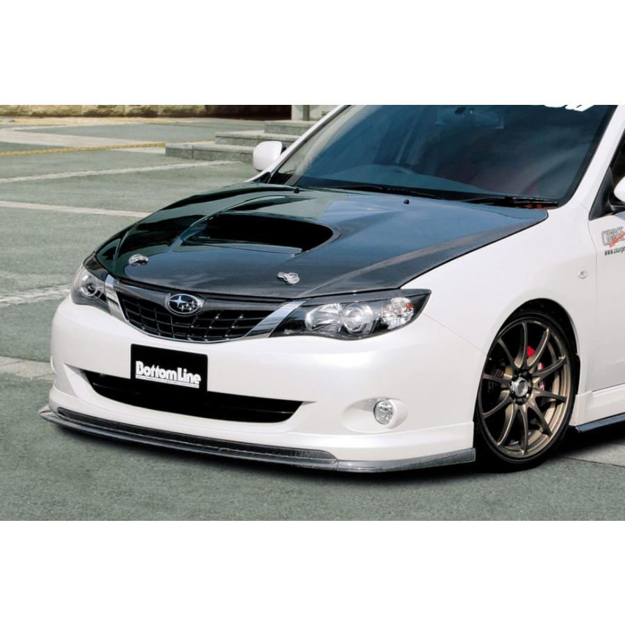 チャージスピード CHARGESPEED インプレッサ GH8 A/B フロントボトムライン フロントアンダースポイラー リップスポイラー ...