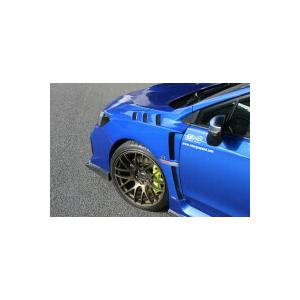 チャージスピード CHARGESPEED WRX STI/S4 VA# フェンダーロアガーニッシュ ダクト付 FRP製 : NANIWAYA ...