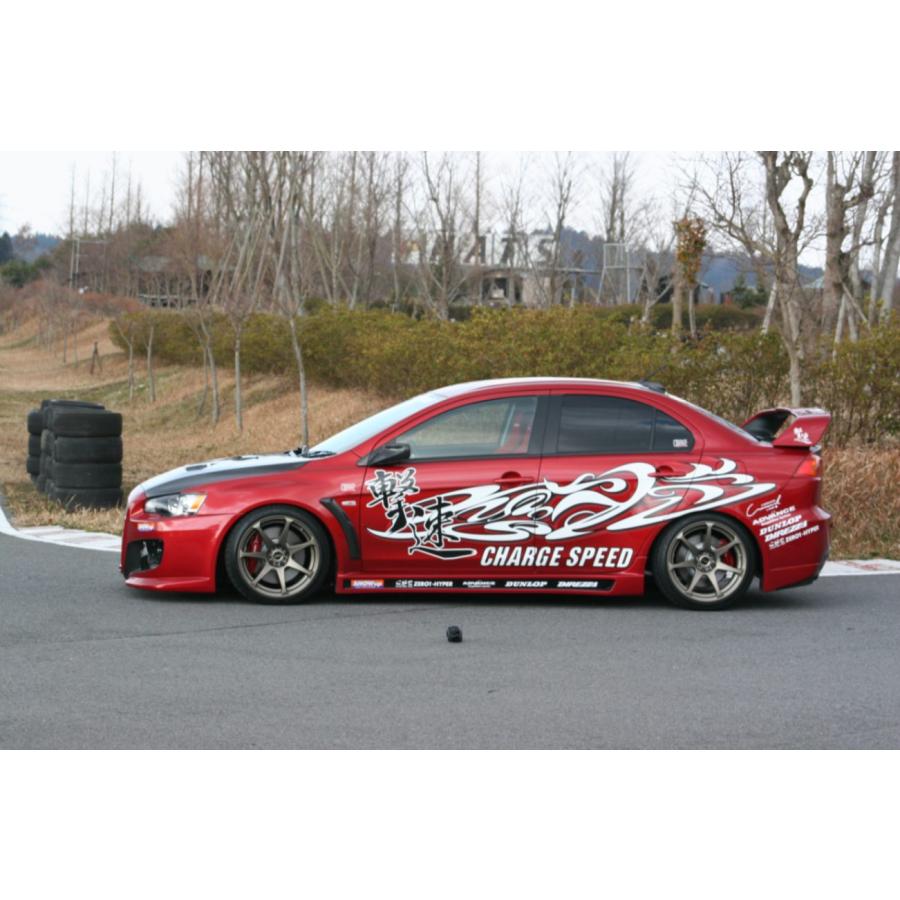 チャージスピード CHARGESPEED LANCER EVOLUTION X CZ4A サイドステップ FRP製 : NANIWAYA ...