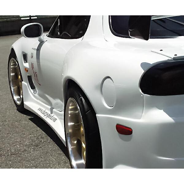 チャージスピード CHARGESPEED RX-7 FD3S リアフェンダー 片側50mmワイド TYPE-1（当社ワイドフェンダー専用 ...