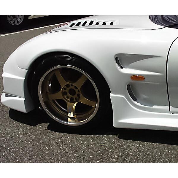 チャージスピード CHARGESPEED RX-7 FD3S D-1 スタイル ベント フェンダー TYPE-1 片側20mmワイド ...