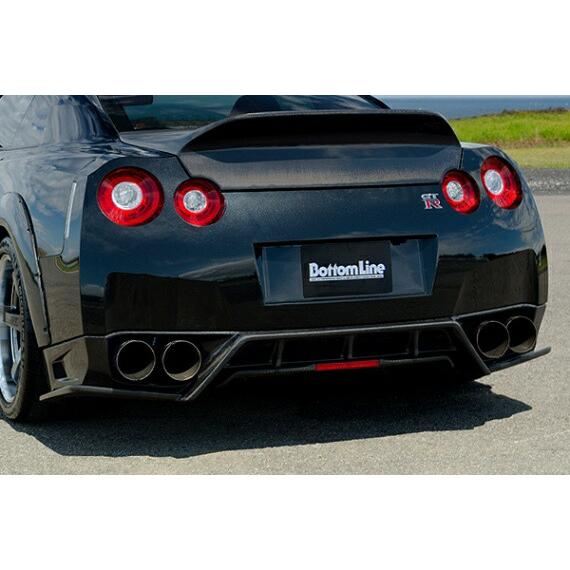 チャージスピード CHARGESPEED GT-R R35 中期 リアディフューザー＆ボトムライン FRP製 : NANIWAYA Yahoo ...