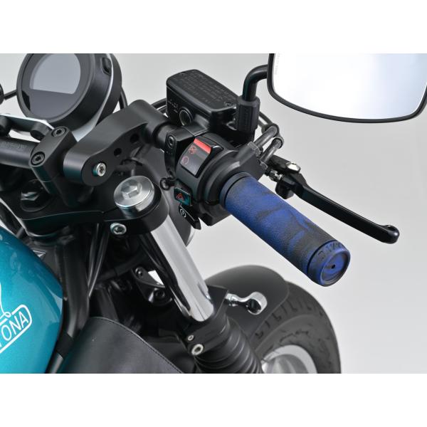 DAYTONA（バイク用品） デイトナ（DAYTONA）GRIPPY GRIP GG-D-MARBLE（全長125mm） ブラック/ブルー｜カラー：ブラック×ブルー｜49577 : eネット ...