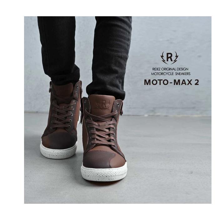 【在庫有】【送料無料】ライズ(RIDEZ)モト スニーカーズ｜バイク用｜ライディングシューズ｜スニーカー｜MOTO-MAX 2｜ブラック｜26.5cm : eネット通販 - 通販 ...