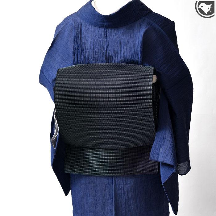 平和屋着物○六通柄袋帯 唐織 雪輪青海波 金糸 正絹 逸品 CAAX7127vp