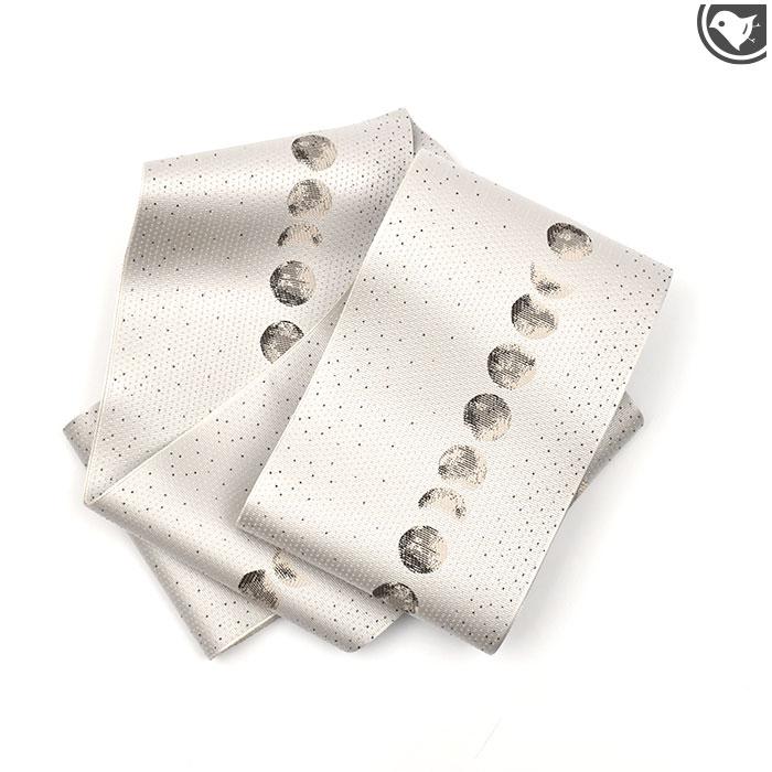 半幅帯 博多織 老舗 協和織 謹製 両面柄 “月の満ち欠け”お仕立て込！送料代引き無料！[商品番号：22018] : 帯専門店おびや - 通販 ...