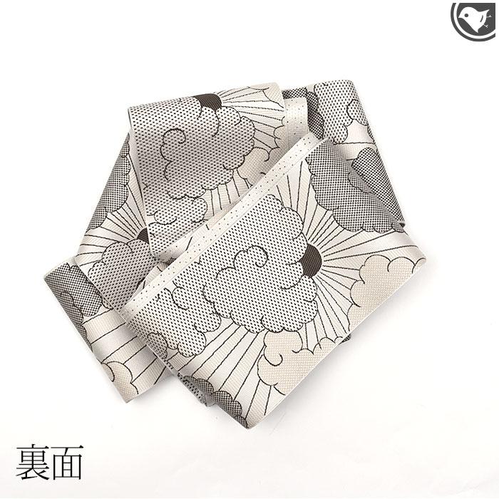 半幅帯 博多織 老舗 協和織 謹製 両面柄 “月の満ち欠け”お仕立て込！送料代引き無料！[商品番号：22018] : 帯専門店おびや - 通販 ...