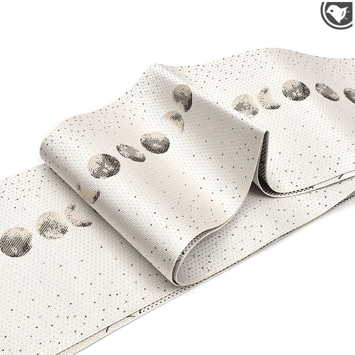 半幅帯 博多織 老舗 協和織 謹製 両面柄 “月の満ち欠け”お仕立て込！送料代引き無料！[商品番号：22018] : 帯専門店おびや - 通販 ...