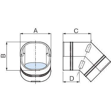 【業務用】【因幡電工/INABA】SCF-100-10 ミニスリムコーナー 立面45°（1箱10個セット） : scf-100-10 ...