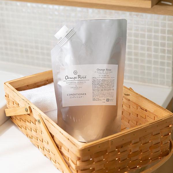 JTB商事 オリジナルアメニティ オーランジュ ロゼ コンディショナー 詰め替え用 1L Orange Rose orange rose 旅館 ホテル プロ仕様 業務用 オレンジ ローズ ...