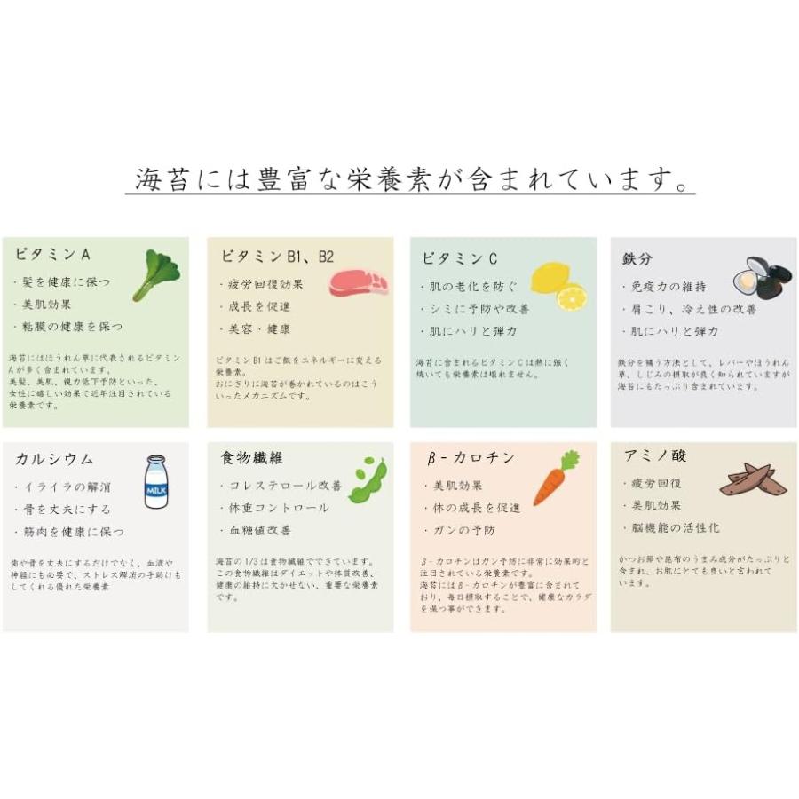 国産 有明海産 味付け海苔 10切80枚入(板のり8枚) 6個セット 【M56】 : イーオロシー - 通販 - Yahoo!ショッピング