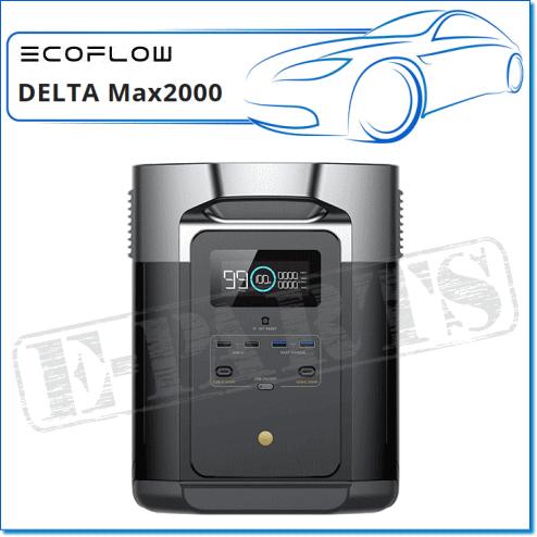 EcoFlow DELTA Max2000:ポータブル電源・スマート発電機・家庭用蓄電池・大容量 2016Wh・AC出力2000W・急速 2.0hフル充電・アプリ対応※代引き・離島不可 ...