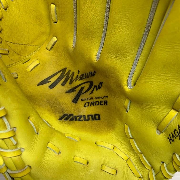 中古品 ミズノ MIZUNO ミズノプロオーダー 硬式 投手グローブ HAGA 刺繍有り 4857 : ピンチヒッター ヤフー店 - 通販 - Yahoo!ショッピング