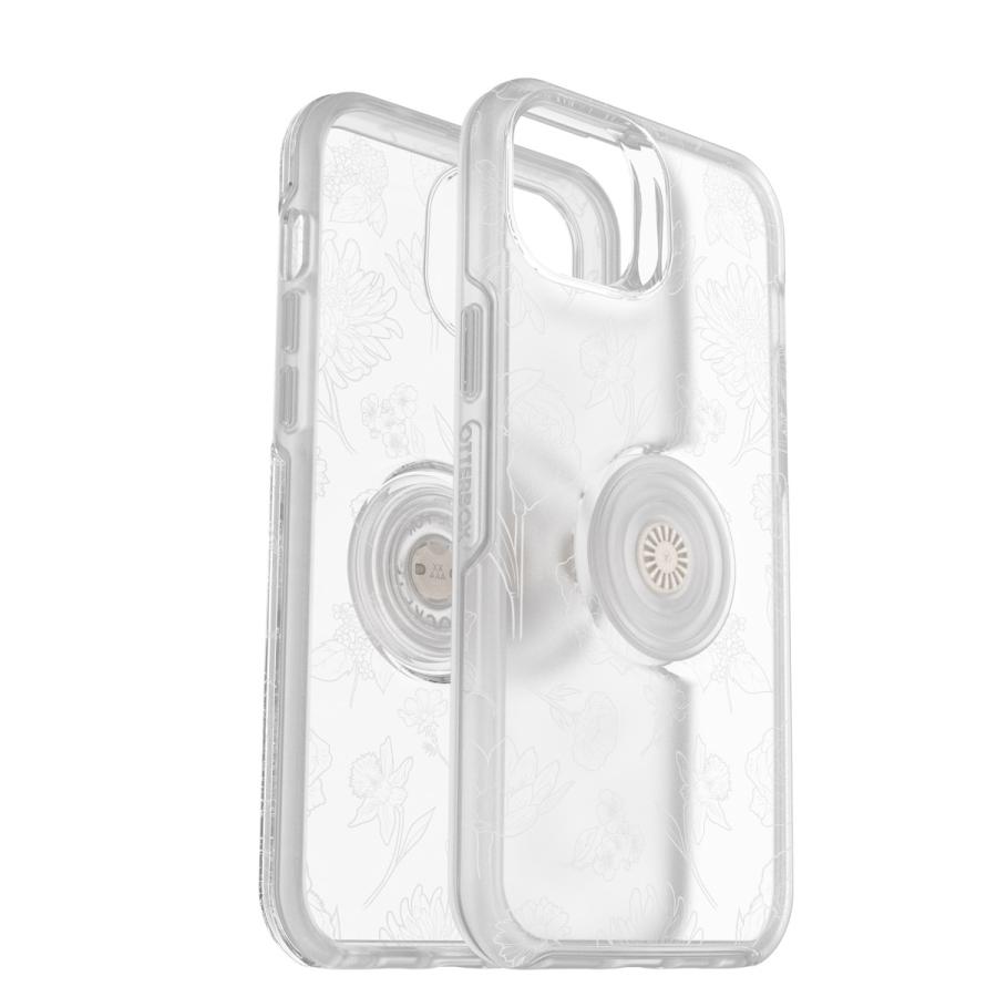 Otter ＋ Pop Symmetry OtterBox OTTER + POP SYMMETRY CLEAR 14 Plus FLOWER ...