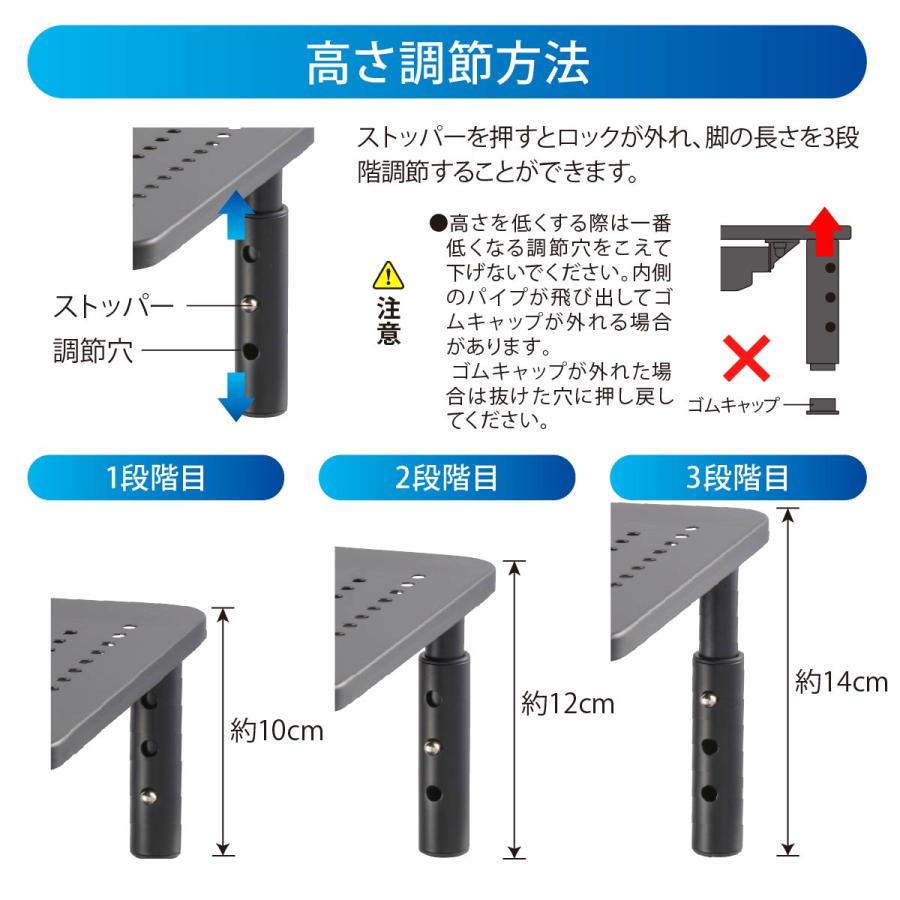 OHM パソコン台 机上 引き出し PCGEAR 液晶ディスプレイスタンド ブラック｜OA-SDS01-K 01-7227 オーム電機 : e-プライス - 通販 - Yahoo!ショッピング