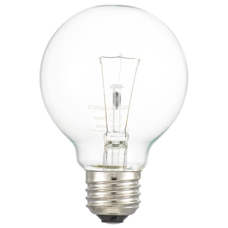 OHM ボール電球 E26 40W形 G70 クリア｜LB-G7640K-CN 06-0867 オーム電機 : e-プライス - 通販 - Yahoo!ショッピング