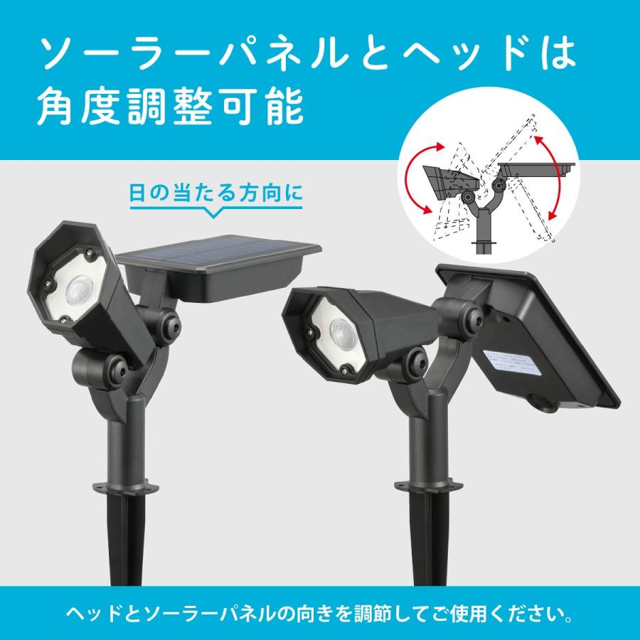 ガーデンライト 庭園灯 ソーラーガーデンライト 明暗・人感センサー 250ルーメン｜LS-B250JGS-S 06-4156 オーム電機 : e-プライス - 通販 - Yahoo!ショッピング