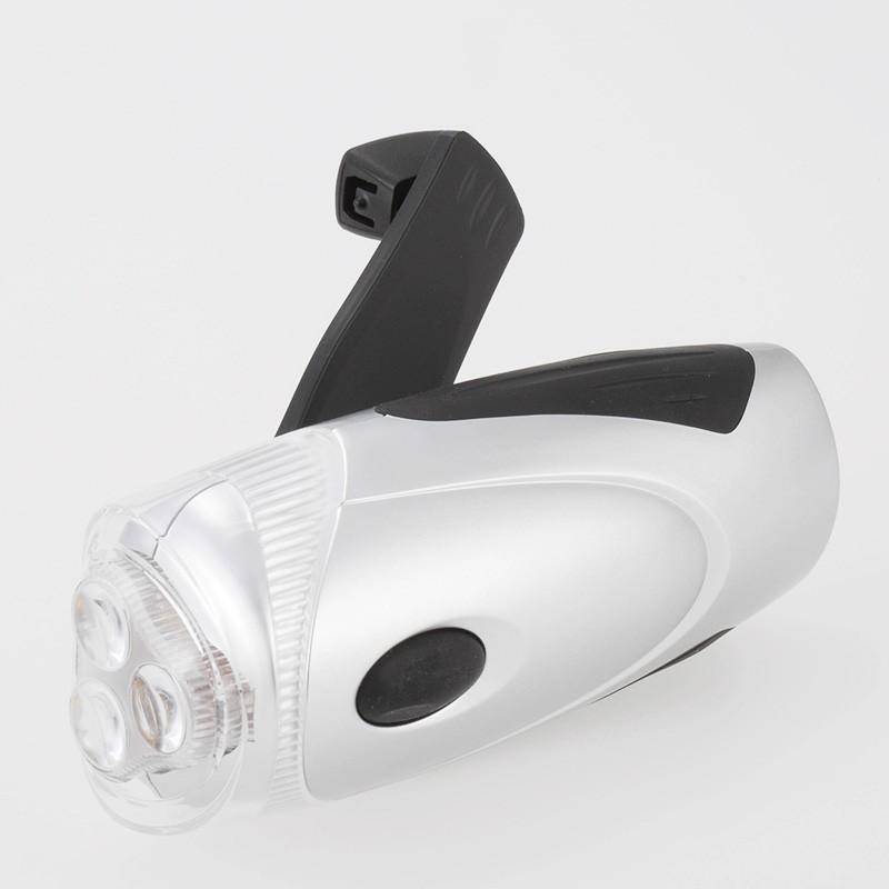 手回し発電ライト ダイナモLEDライト LED-D02S 07-7973 オーム電機 :07-7973:e-プライス - 通販 - Yahoo!ショッピング