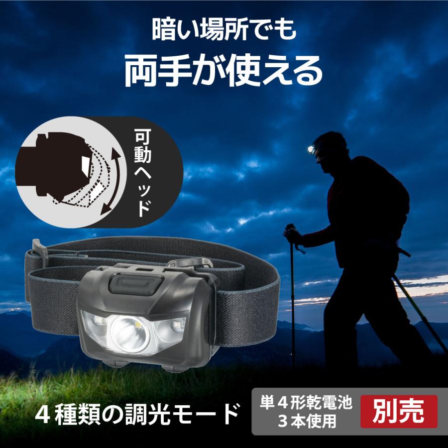 ヘッドライト LED 赤色点滅 フラッシュ ワレッド 110ルーメン｜LH-WL110R-K 08-1376 オーム電機 : 08-1376 : e-プライス - 通販 - Yahoo!ショッピング