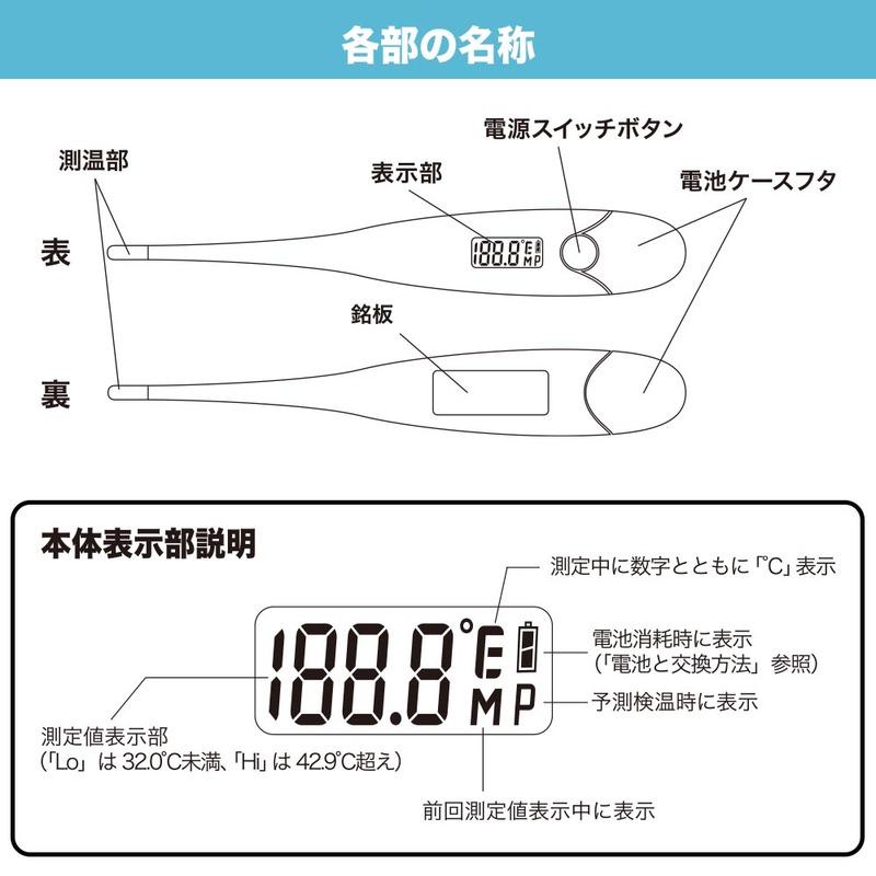 オーム電子体温計｜MT418-Y 08-1437 オーム電機 : e-プライス - 通販 - Yahoo!ショッピング