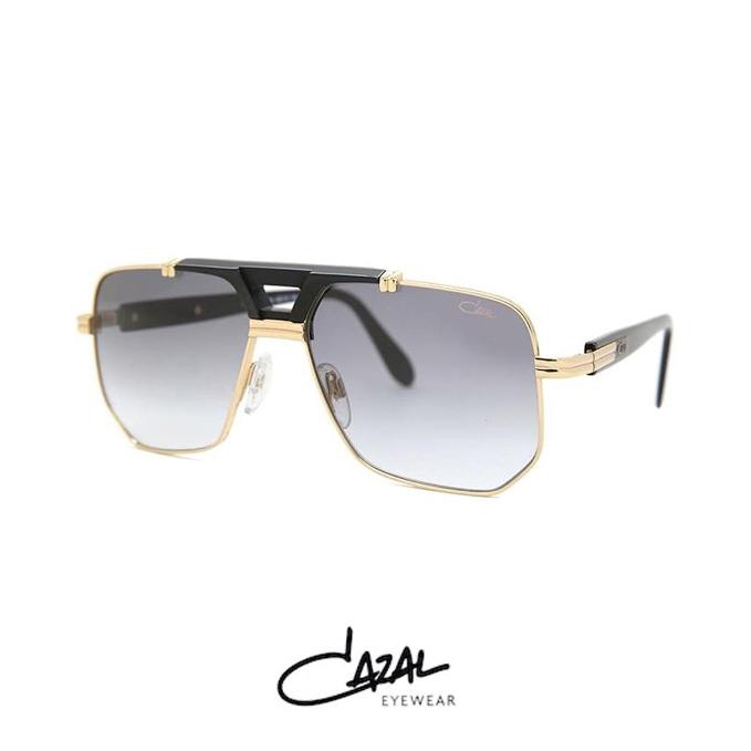 CAZAL カザール legends 990 Col.001 ブラック×ゴールド レンズ(グレーグラデーション) メガネ サングラス 正規輸入品 : Second Optical&Watch ...