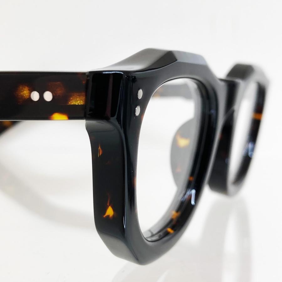 corner コーナー French Arnel フレンチアーネル Col.7 Dark Demi / Clear Flat Lens ...