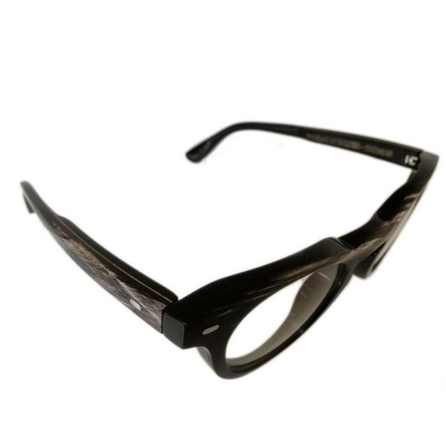 EFFECTOR エフェクター メガネ ボストン バッファローホーン "Platinum Eyework"コラボ AW horn Col.BK＆WH 正規取扱店 : Second ...