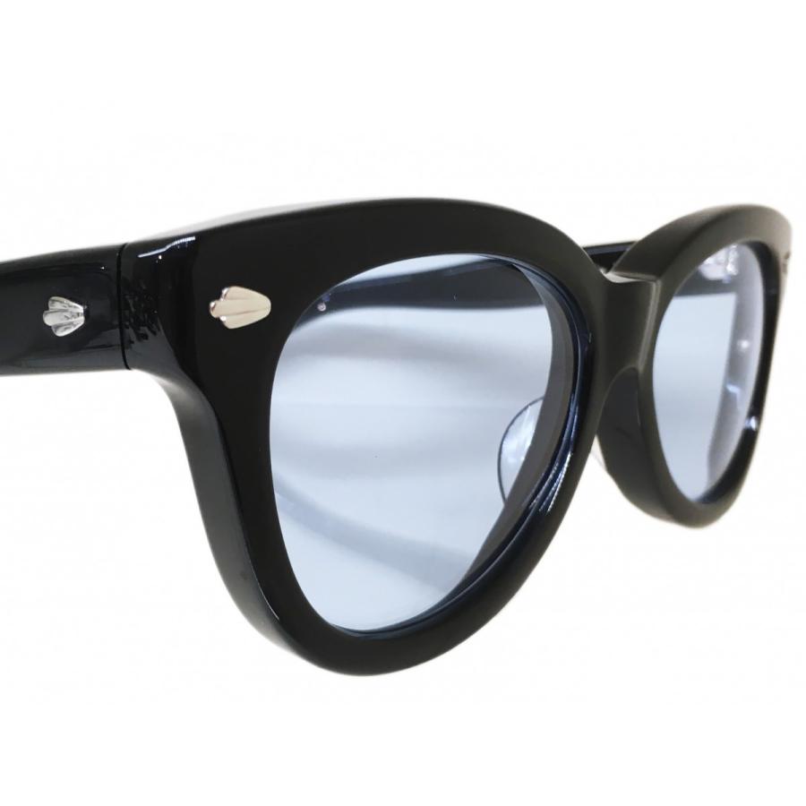 EFFECTOR エフェクター サングラス オリジナルモデル フォックスタイプ SHUFFLE シャッフル Col.BKBL フレーム：黒 レンズ：ブルー 正規取扱店 : Second ...