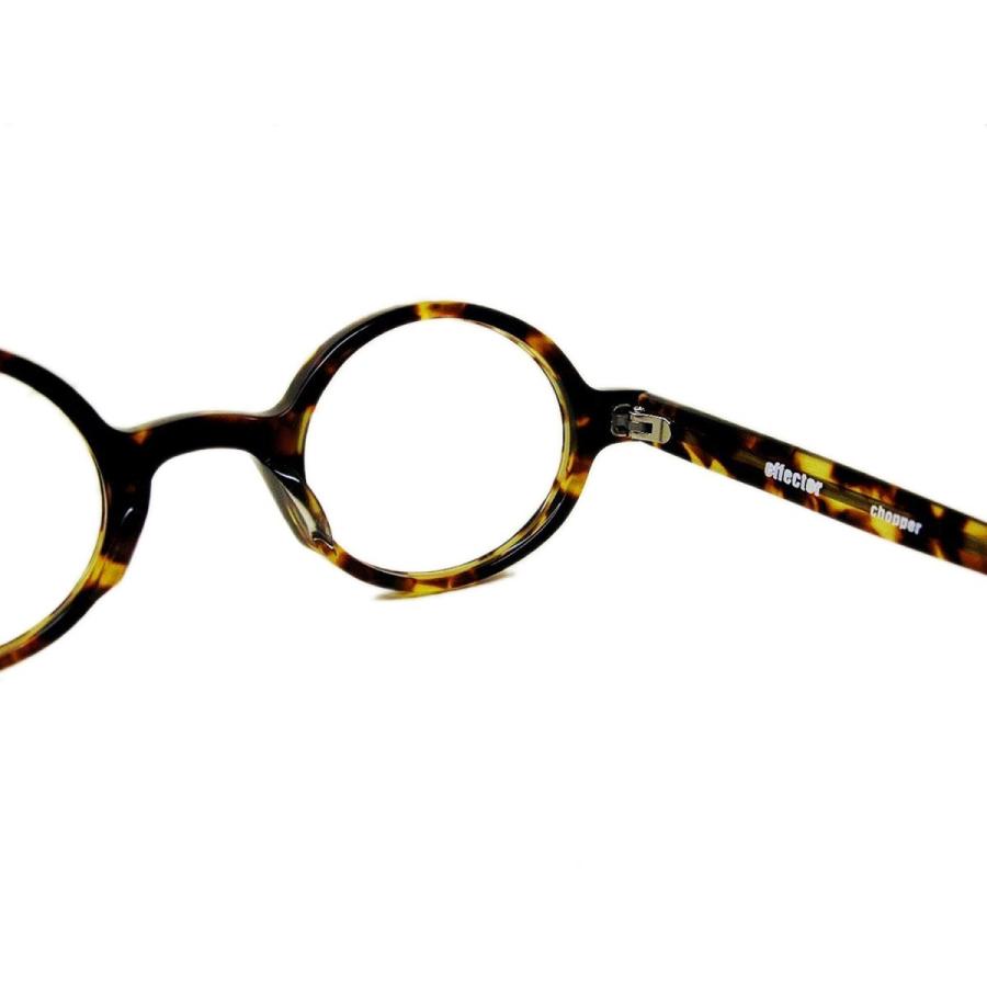 EFFECTOR エフェクター "effector"ライン メガネ サングラス ラウンドタイプ 丸メガネ chopper チョッパー Col.BA バラフ/べっ甲色 正規取扱店 ...