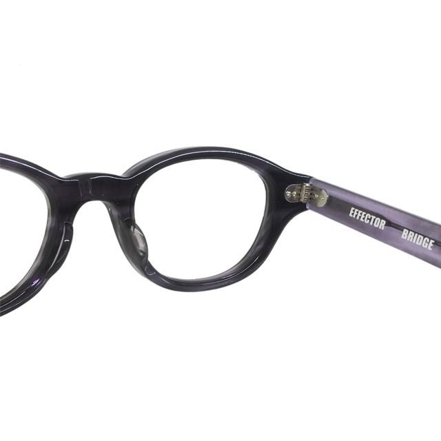 EFFECTOR エフェクター メガネ サングラス オリジナルモデル ボストンタイプ BRIDGE/ブリッジ Col.GY グレー 正規品販売店 : Second Optical&Watch ...