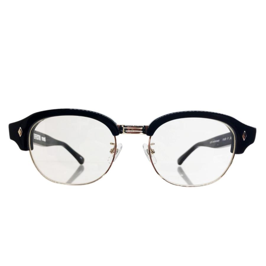EFFECTOR EFFECTOR（エフェクター） メガネ reed/リード Col.BK/GO（黒/ゴールド）15周年記念モデル サーモントタイプ 国内正規品販売店 : Second ...