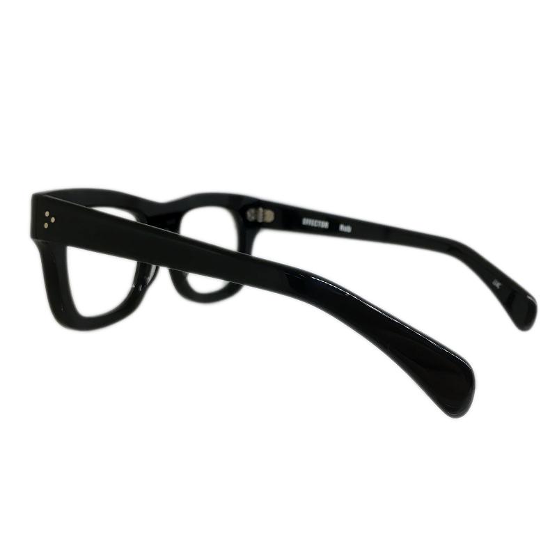 EFFECTOR エフェクター「Rob/ロブ」Col.BK 黒 メガネ/サングラス オリジナルモデル スクエアタイプ 国内正規品販売店 : Second Optical&Watch store ...