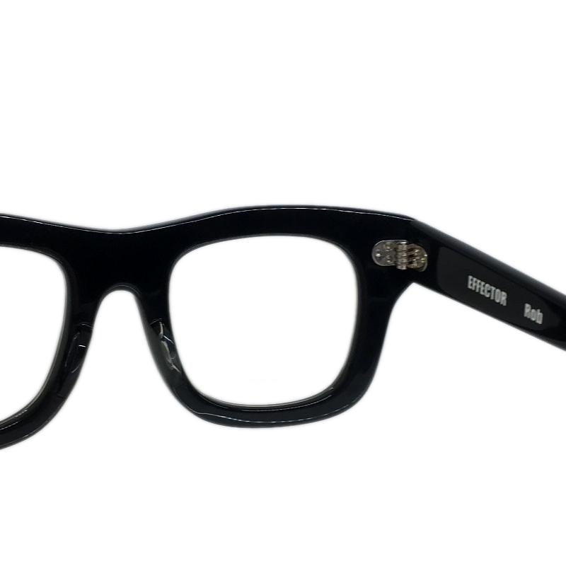 EFFECTOR エフェクター「Rob/ロブ」Col.BK 黒 メガネ/サングラス オリジナルモデル スクエアタイプ 国内正規品販売店 : Second Optical&Watch store ...