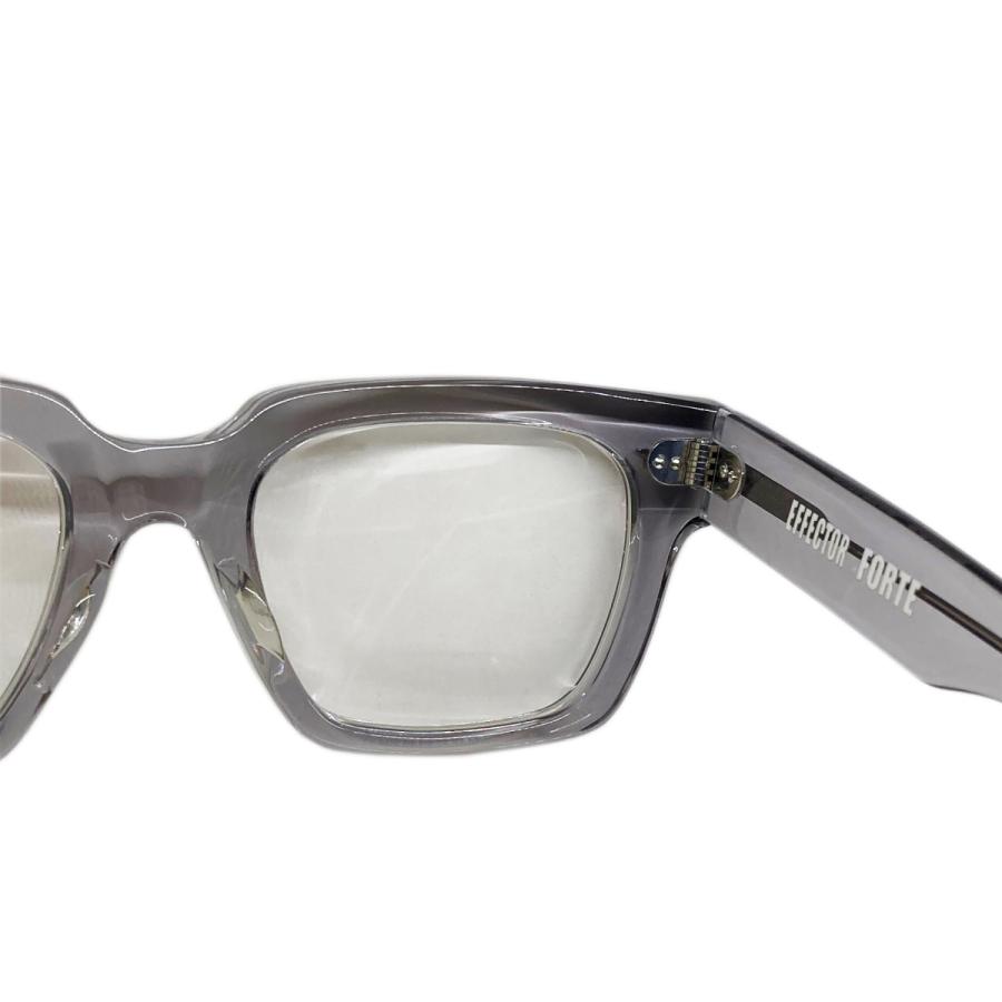 EFFECTOR エフェクター「FORTE/フォルテ」Col.CLGY クリアグレー メガネ スクエアタイプ エフェクター国内正規品販売店 :ef207:Second Optical ...