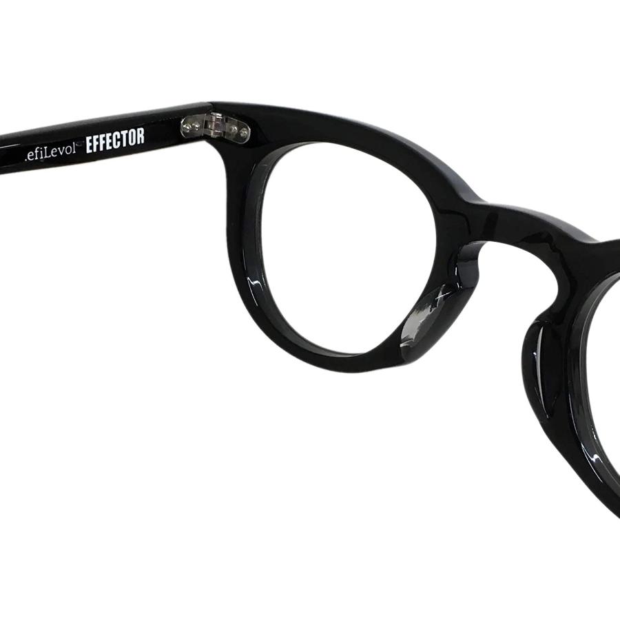 EFFECTOR エフェクター「AW/エーダブリュー」 Col.BK ブラック 黒 メガネ ボストンタイプ エフェクター国内正規品販売店 : Second Optical&Watch ...