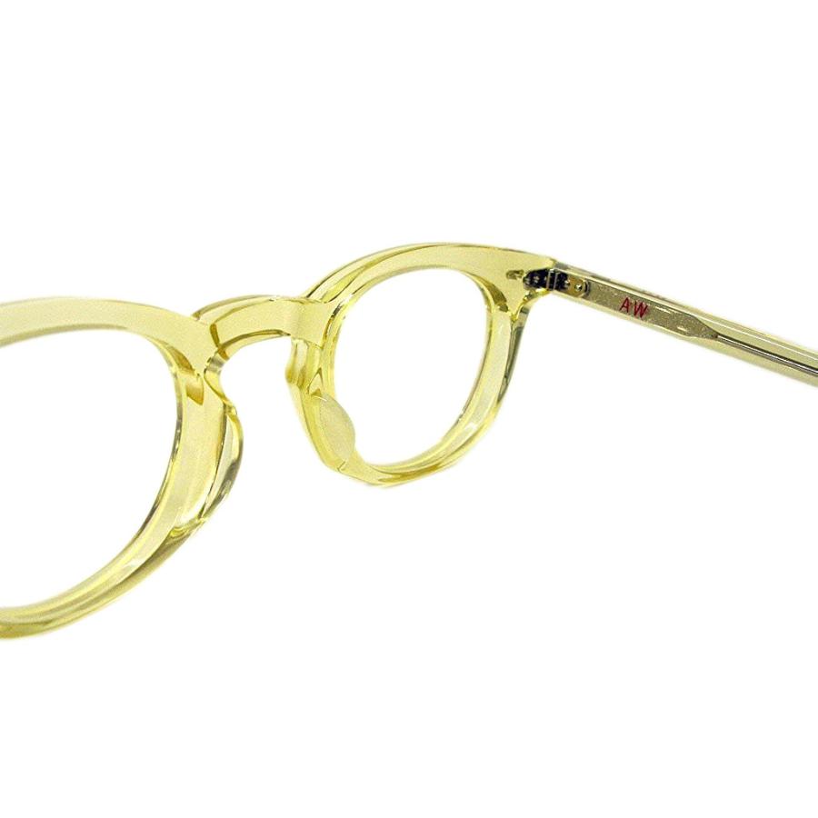 EFFECTOR エフェクター「AW/エーダブリュー」 Col.KI イエロー クリア ボストンタイプ エフェクター国内正規品販売店 : Second Optical&Watch store ...
