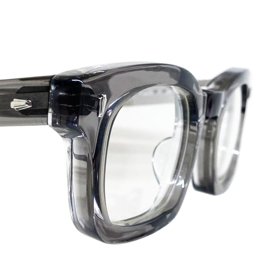 EFFECTOR エフェクター funk/ファンク Col. CLGY クリアグレー 15周年記念モデル スクエアタイプ セルフレーム メガネ 国内正規品販売店 : Second ...