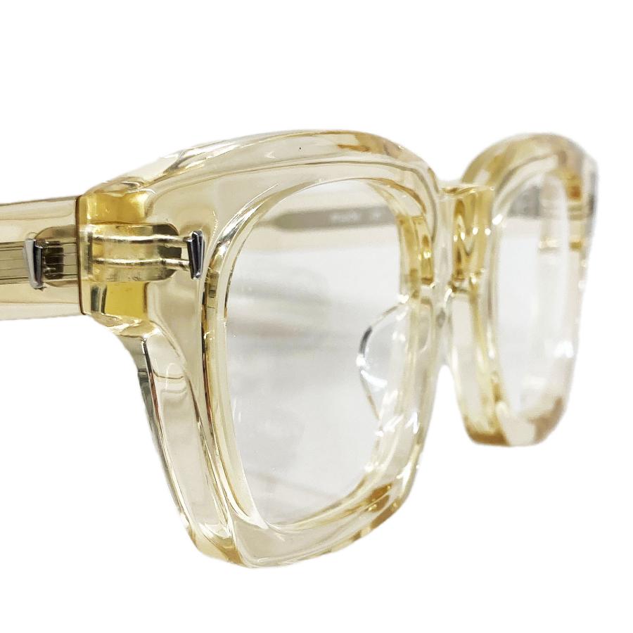 EFFECTOR エフェクター PRESTO/プレスト Col. KI 黄クリア スクエアタイプ セルフレーム メガネ 国内正規品販売店 : Second Optical&Watch ...