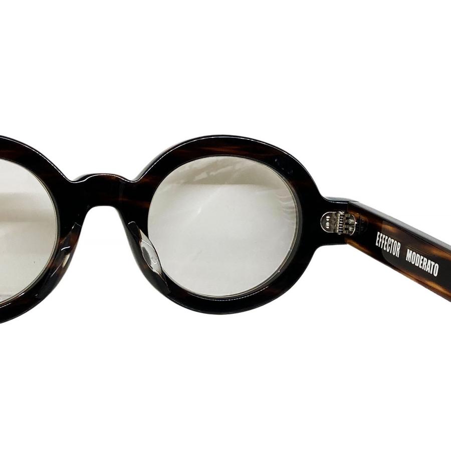 EFFECTOR（エフェクター） MODERATO/モデラート Col. CO 茶 コニャック ラウンドタイプ セルフレーム メガネ 国内正規品販売店 : Second Optical ...