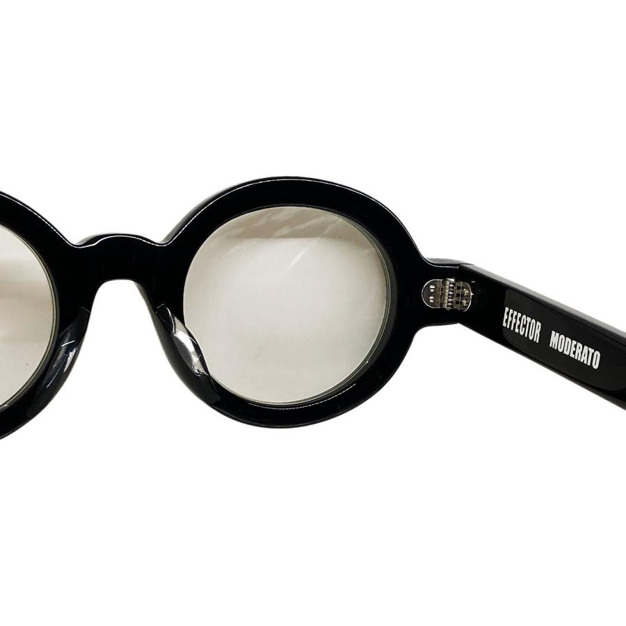 EFFECTOR エフェクター MODERATO/モデラート Col. BK 黒 ブラック ラウンドタイプ セルフレーム メガネ 国内正規品販売店 : Second Optical&Watch ...