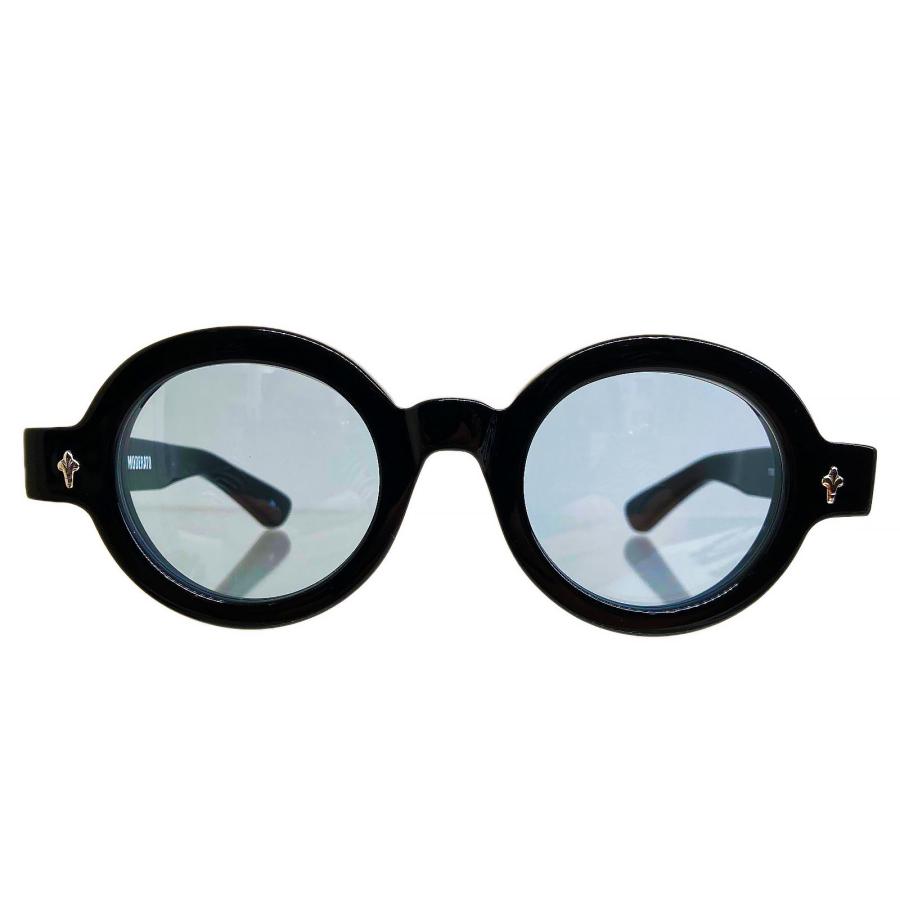 EFFECTOR エフェクター MODERATO/モデラート Col. BKBL 黒×青 ブラック×ブルー ラウンドタイプ セルフレーム サングラス 国内正規品販売店 : ef245 ...