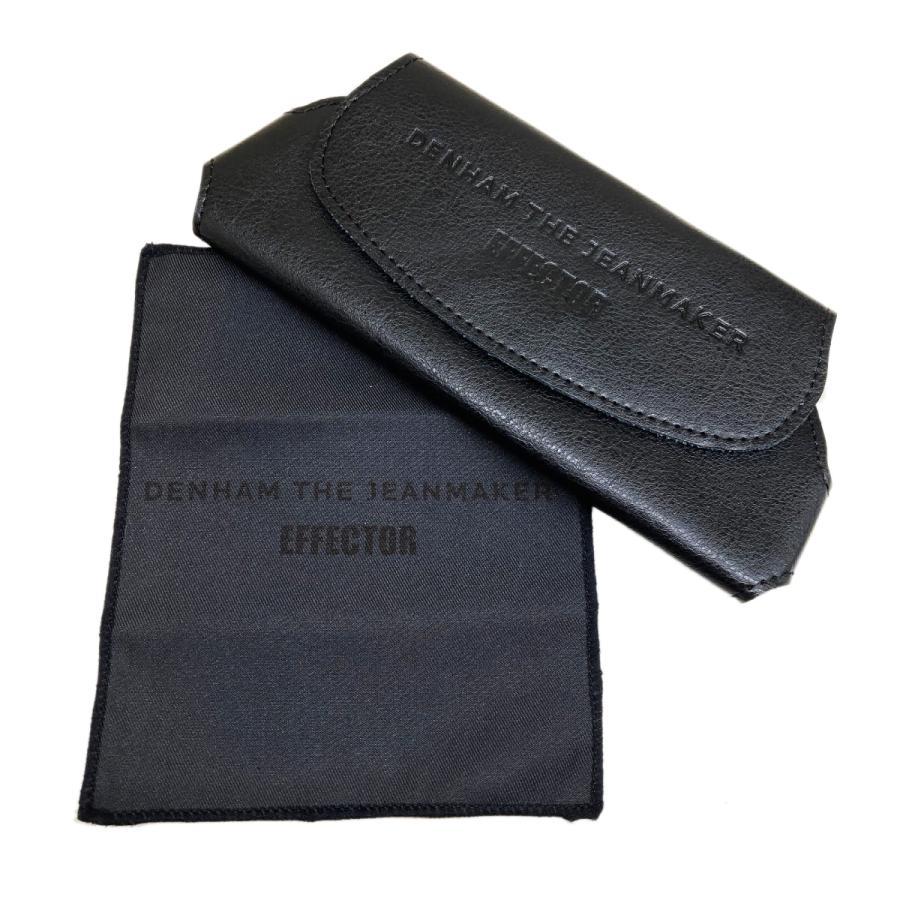 EFFECTOR エフェクター「DENHAM 5/デンハム 5」Col.BK 黒 DENHAM デンハムコラボレーションモデル ラウンドスクエアタイプ 国内正規品販売店 : Second ...