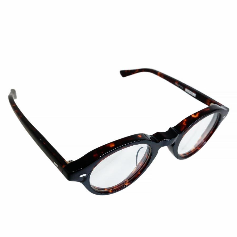EFFECTOR エフェクター AW2/エーダブリューツー Col.TUR タートル 茶系 EFILEVOLコラボ ラウンドタイプ セルフレーム メガネ 国内正規品販売店 : Second ...