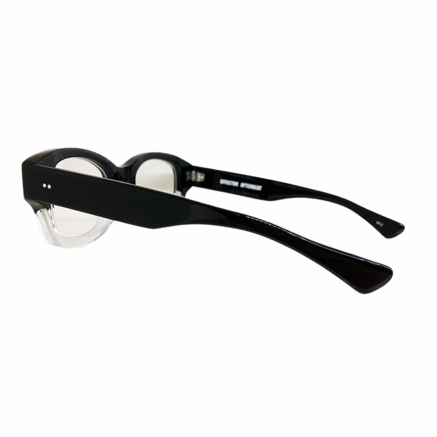 EFFECTOR エフェクター AFTERBEAT/アフタービート Col.BK2 ブラック×クリア メガネ セルフレーム ウェリントンタイプ 国内正規品販売店 :ef291:Second ...