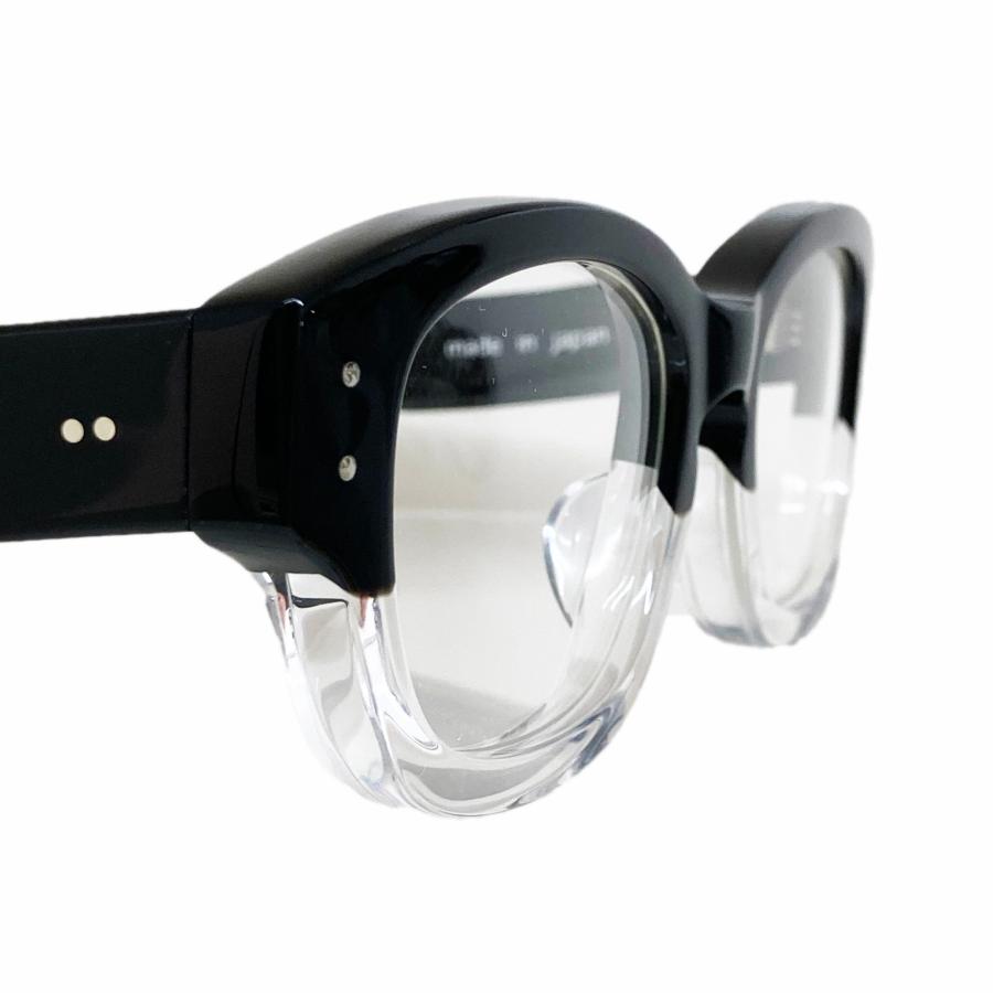 EFFECTOR エフェクター AFTERBEAT/アフタービート Col.BK2 ブラック×クリア メガネ セルフレーム ウェリントンタイプ 国内正規品販売店 :ef291:Second ...