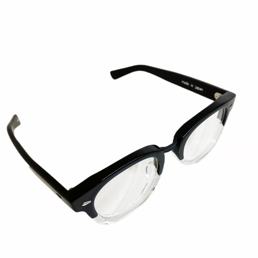 EFFECTOR エフェクター REFRAIN/リフレイン Col.BK2BKM ブラック2ブラックマット メガネ コンビネーションフレーム ウェリントンタイプ 国内正規品販売店 ...