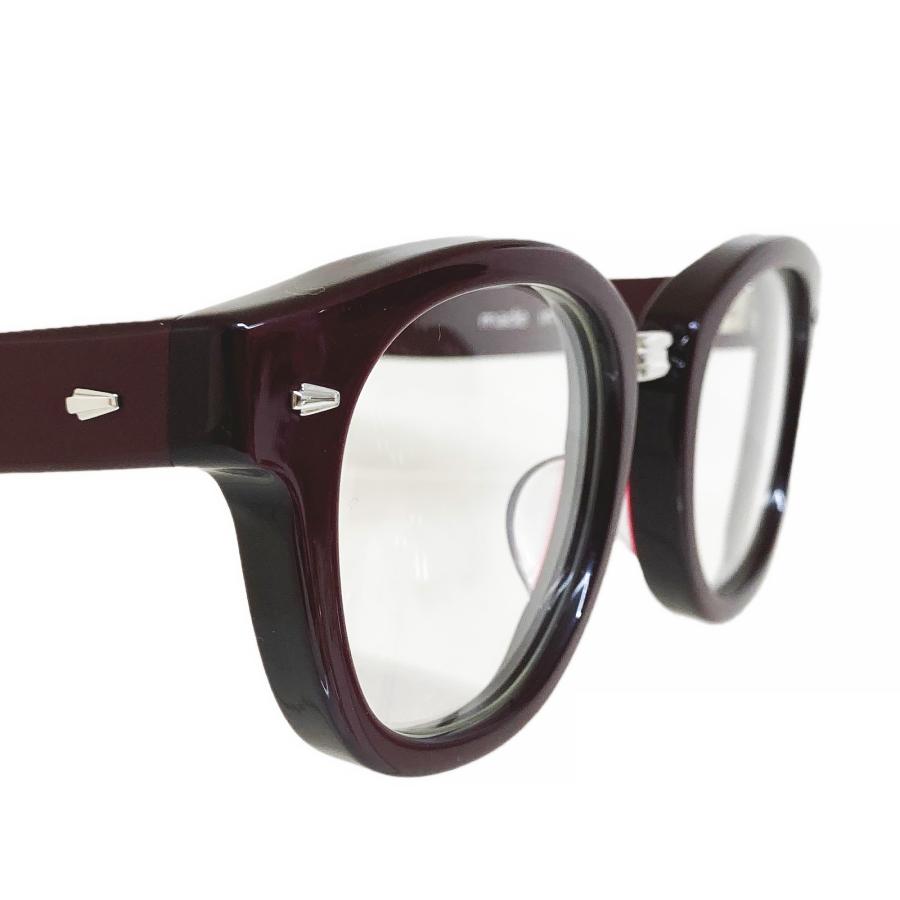 EFFECTOR エフェクター REFRAIN/リフレイン Col.RDS レッドシルバー メガネ コンビネーションフレーム ウェリントンタイプ 国内正規品販売店 :ef300:Second ...