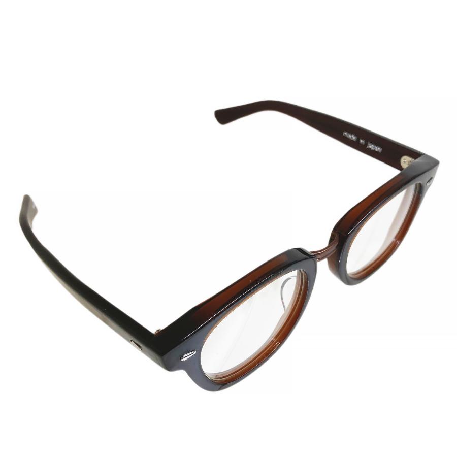 EFFECTOR エフェクター REFRAIN/リフレイン Col.BBRBRM ビアブラウンブラウンマット メガネ コンビネーションフレーム ウェリントンタイプ 国内正規品販売店 ...