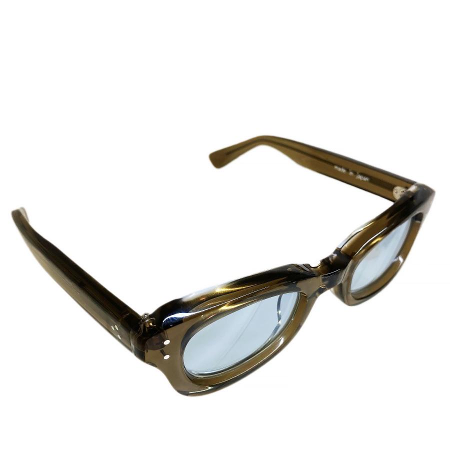 EFFECTOR エフェクター「Lightnin/ライトニン」Col.KHBL カーキブルー クリア メガネ サングラス オリジナルモデル ウェリントンタイプ 国内正規品販売店 ...